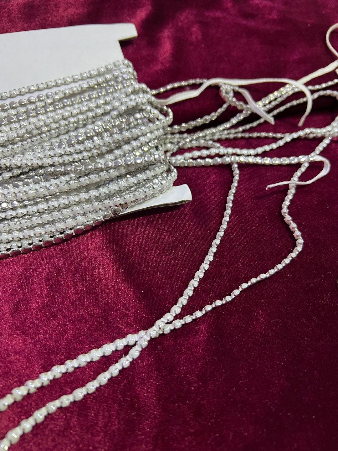 Pearl Cord, Easy Sew Pearl, Pearl on String, Pearl Strapping, Pearl ...