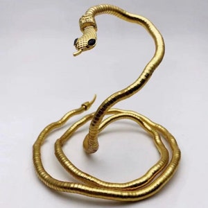 Beautiful Bendy Snake Necklace/accessory - Etsy UK