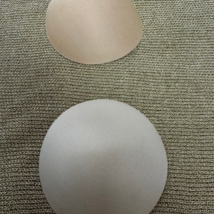 Bra Pad, Bra Cups, Bra Cups, Round Cups, Covered Bra Cups - Etsy