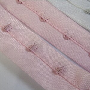 25mm Hook and Eye Trim Tape Matching Hook and Eyes ,dressmaking, Corset ...
