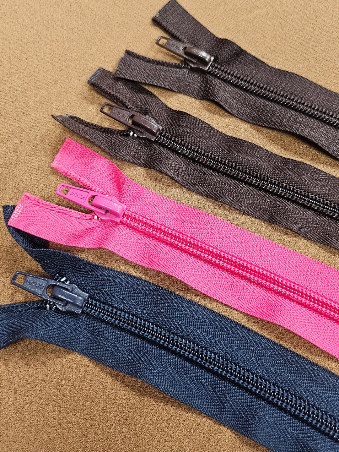 21"-14" Double-sided Zips, Plastic Teeth, Metal Puller/slider, 2 Way ...