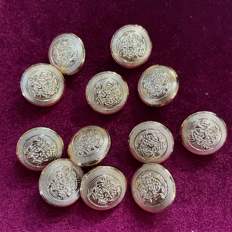 Shank Military Buttons - Etsy UK