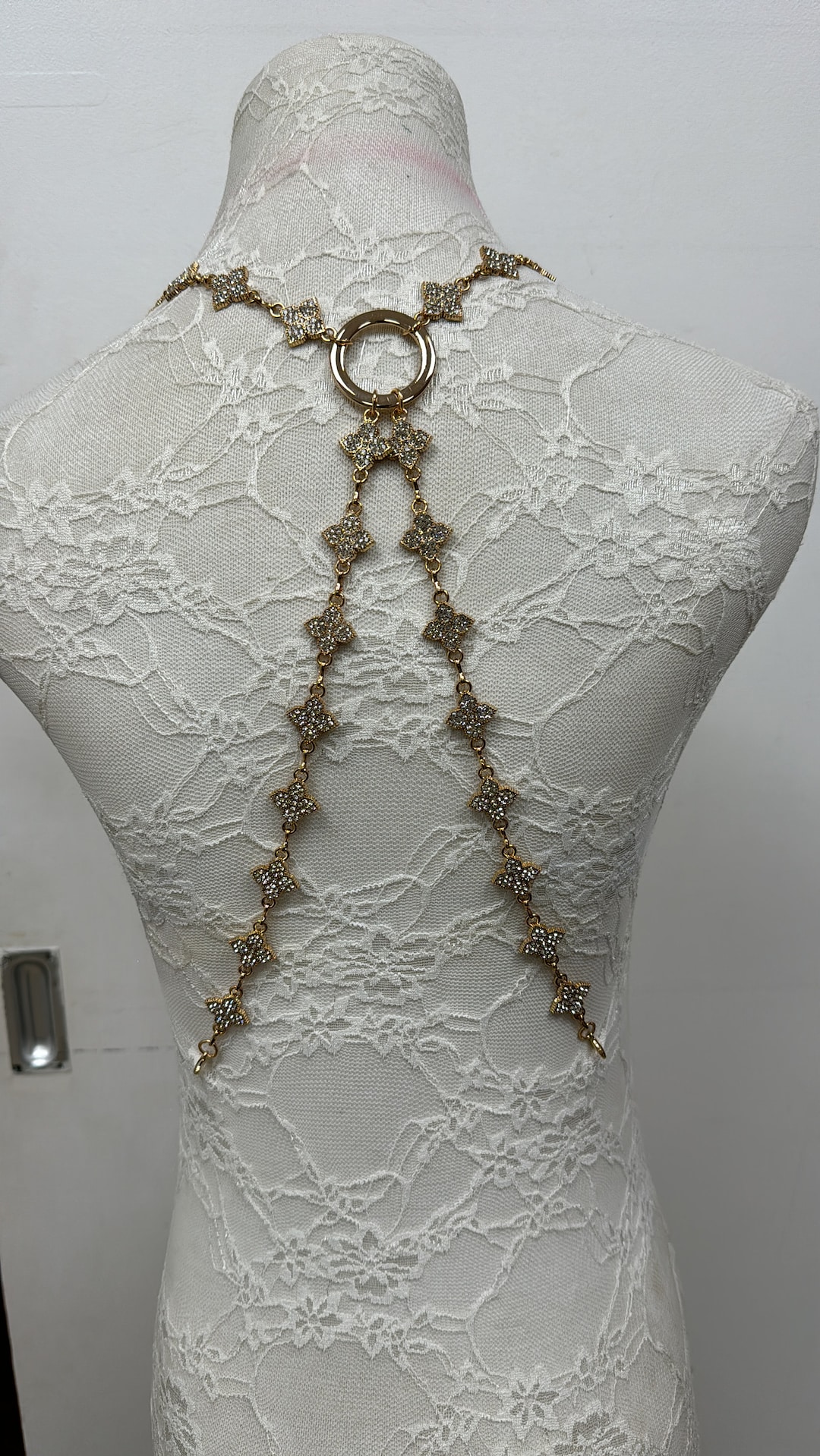Jewel Trim, Body Chain, Diamanté Chain, Chain, Gold Chain, Diamanté ...