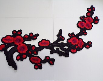 Black Crest Patch Edgy Black Gold Red and White Crests Patch - Etsy