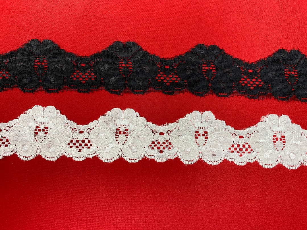 Encaje elástico de vieira profunda de 4 cm - Etsy España