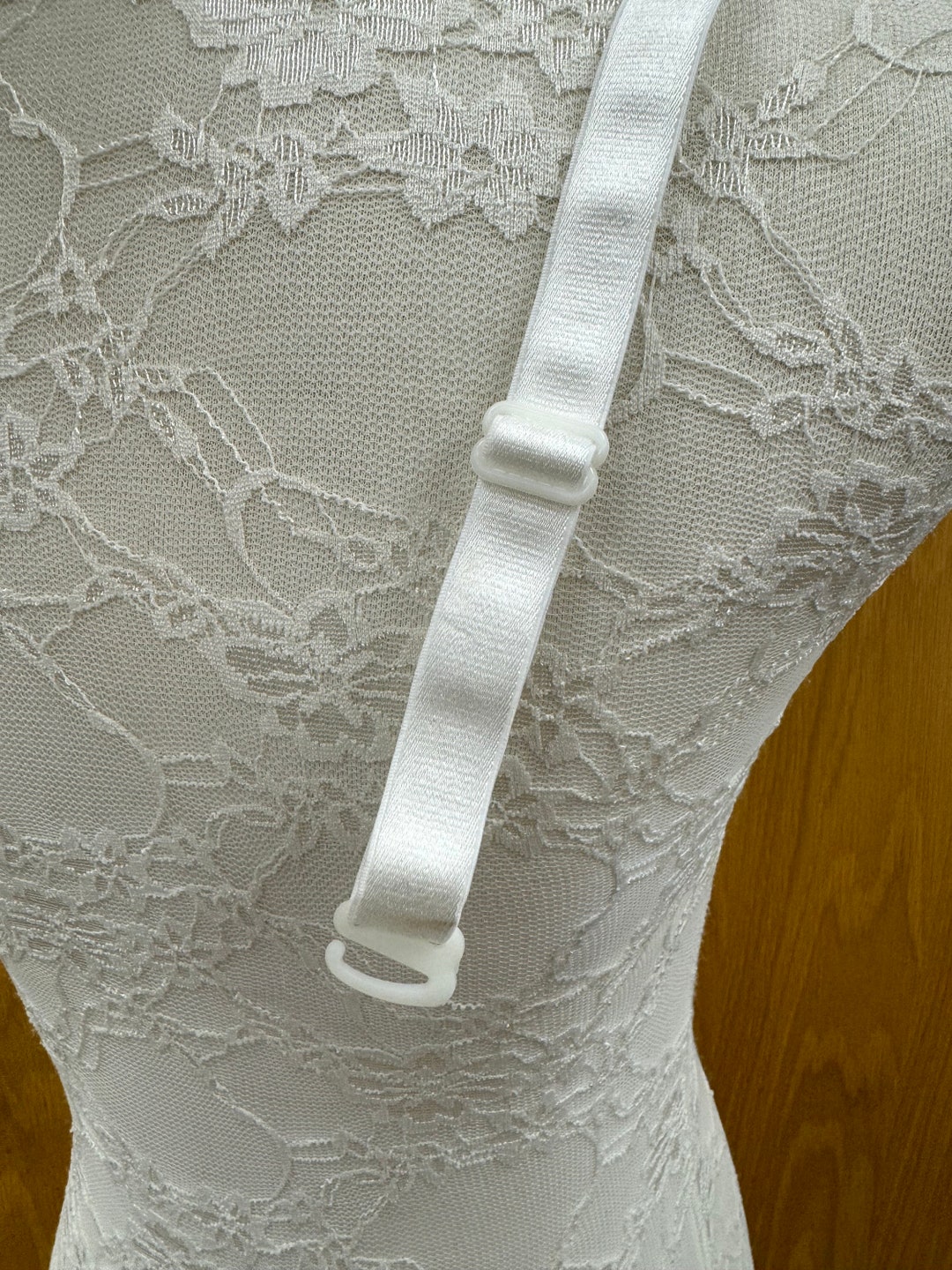 15mm Bra Straps, Detachable Bra Straps, Ivory Bra Strap, Swimwear ...