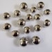 6pcs, Shiny Gold Buttons, 34l-21mm, Metal-look Half Ball Shank Buttons ...
