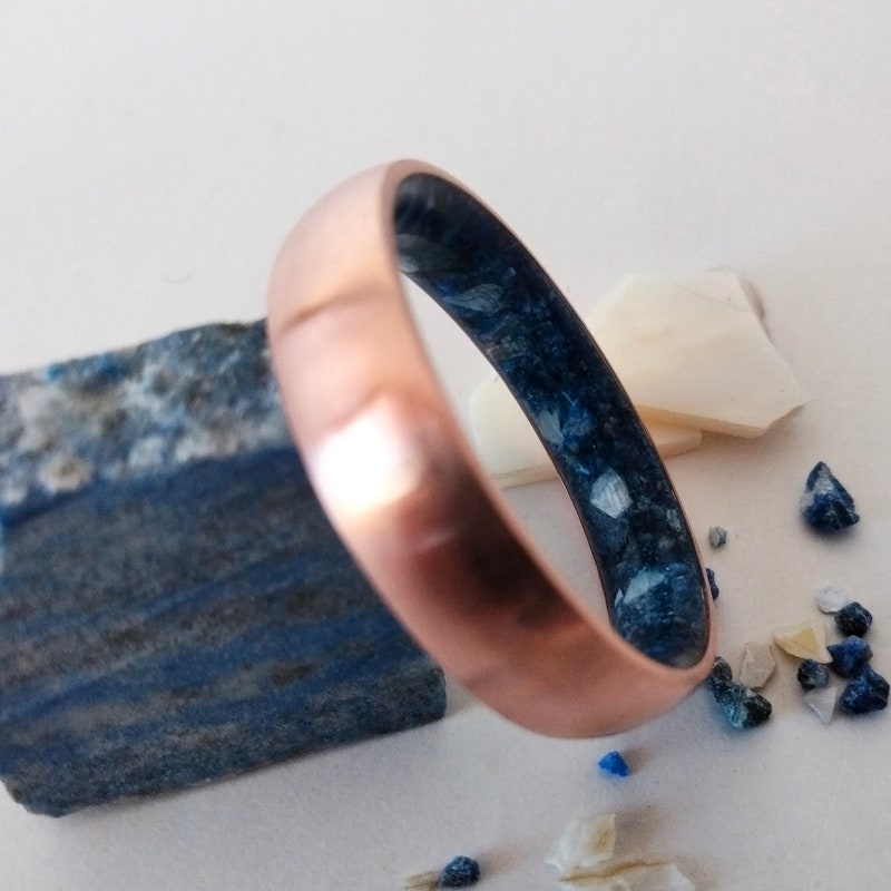 Copper Wedding Ring - Etsy