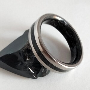 Protection Obsidian, Black Crystal Ring, Black Stone Ring, Mens Wedding ...