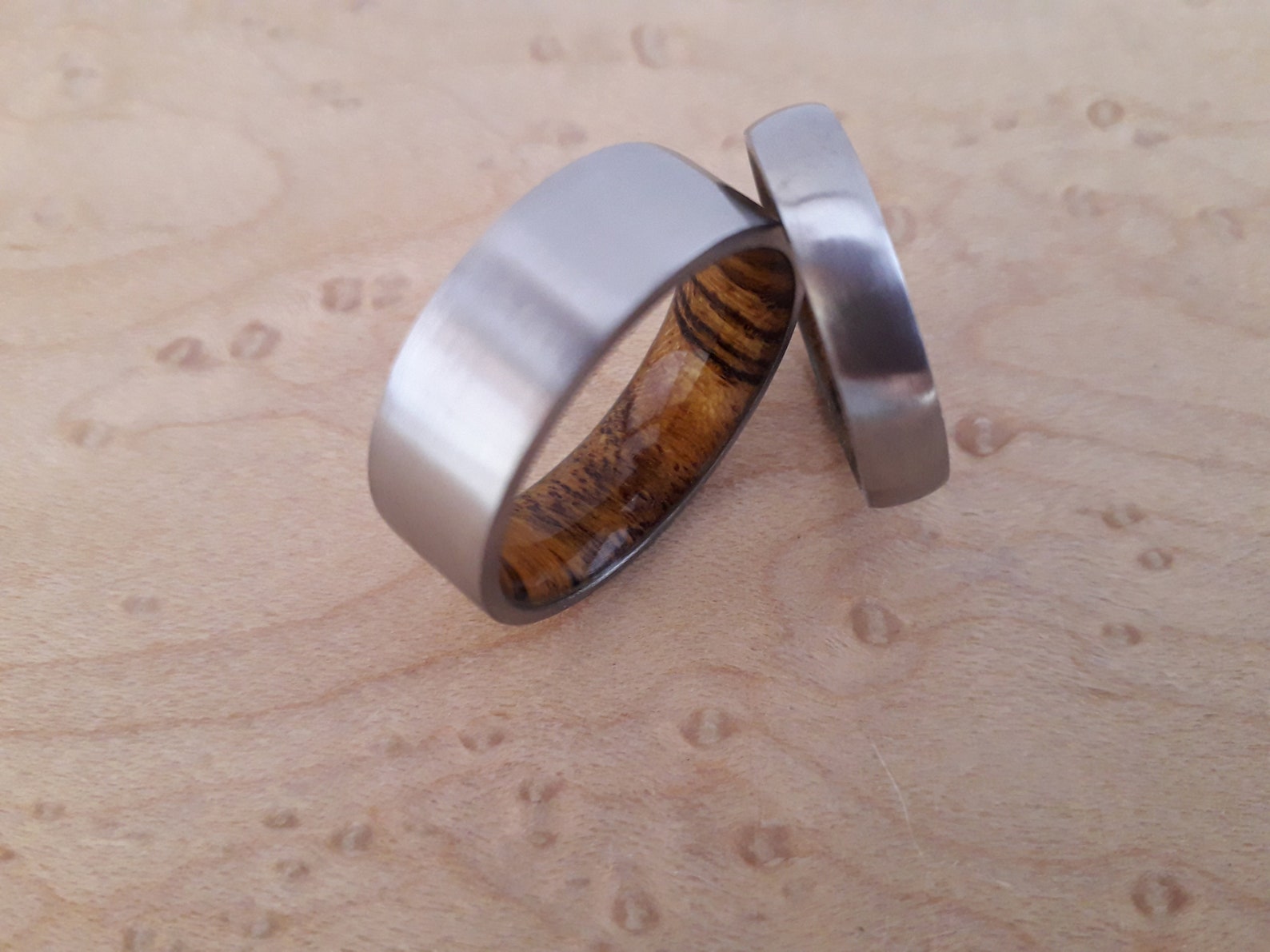 Wedding Ring Set Unique Wedding Band His and Hers Wedding | Etsy