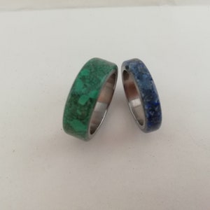 Wedding Ring Set, Two Ring Set, Set of Two Rings, Custom Rings, Men's ...