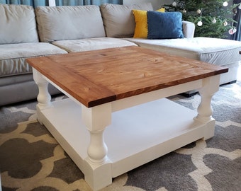 Farmhouse coffee table | Etsy