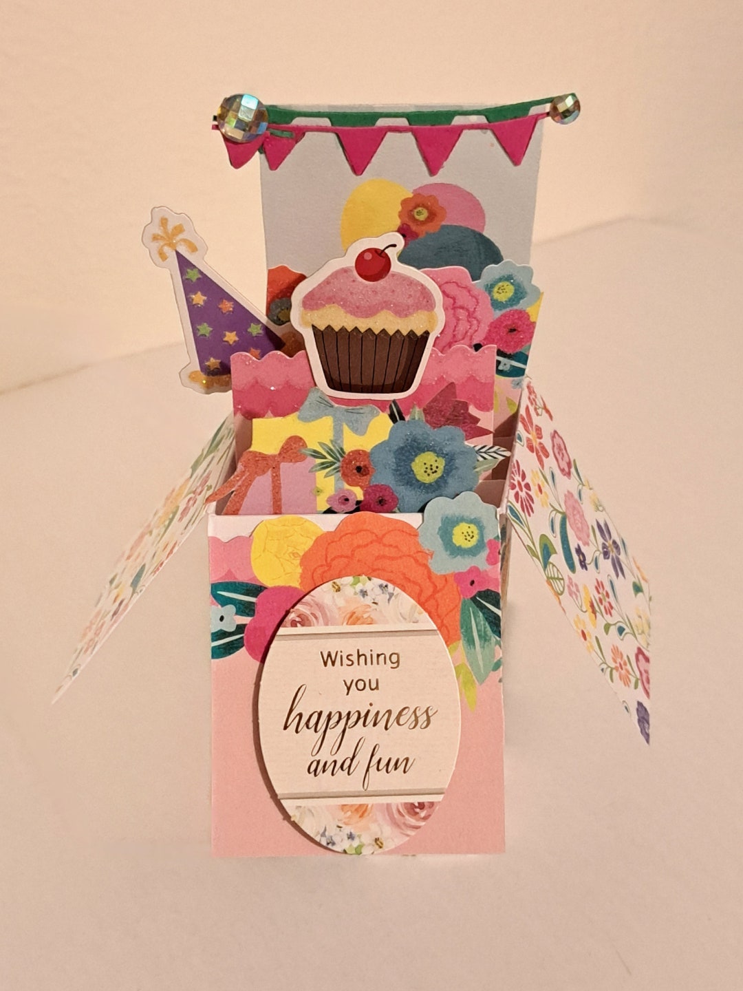 Birthday Pop up Card Retirement Card Anniversary 3D Box - Etsy