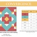 Convergence PDF Quilt Pattern - Etsy