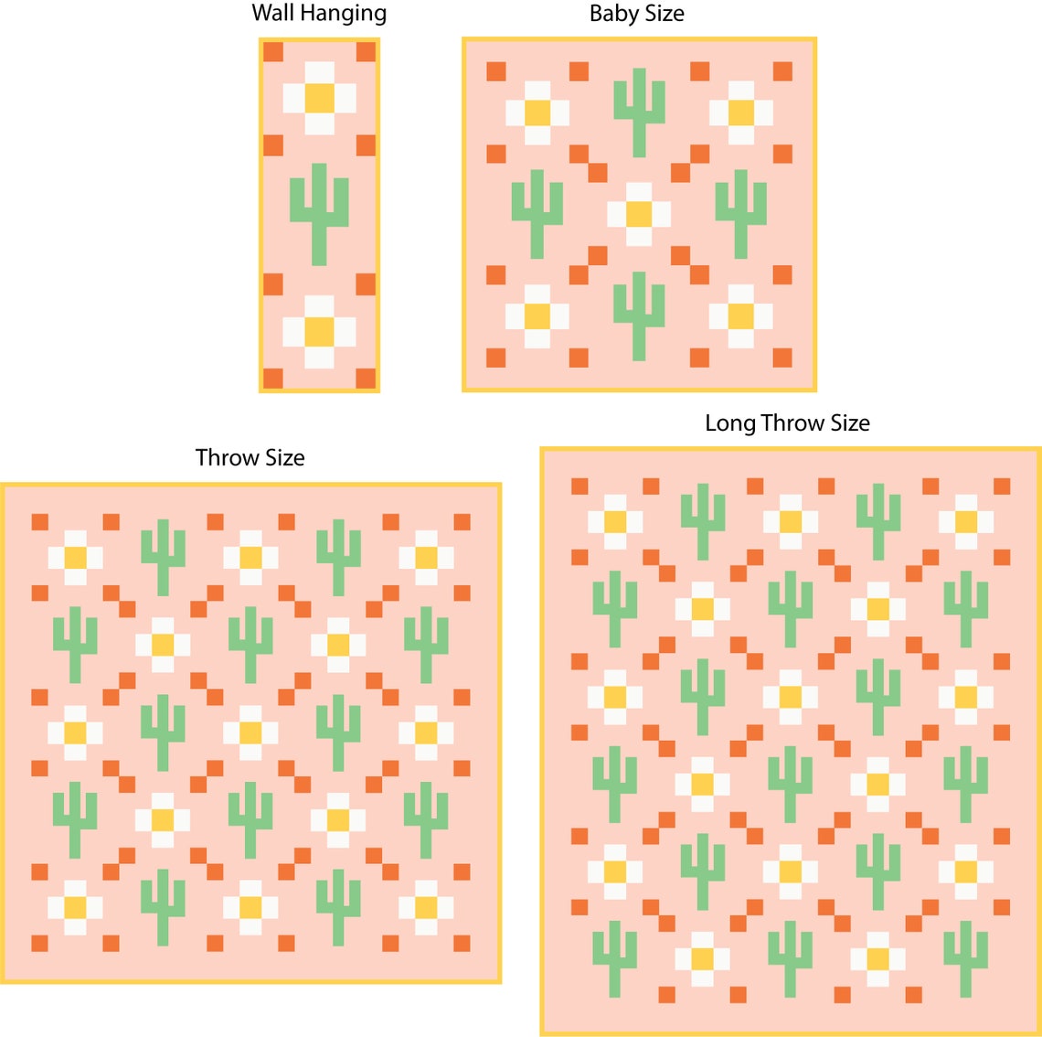 Sonoran Crossing PDF Quilt Pattern - Etsy Canada