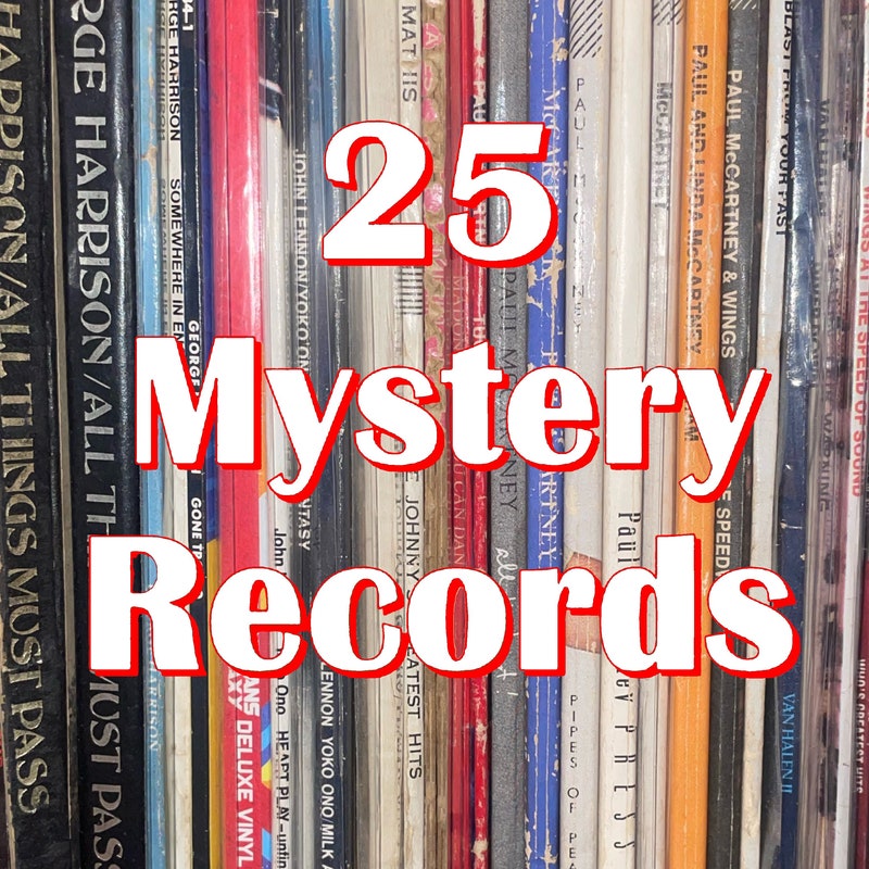 Vinyl Record Box Mystery - Etsy