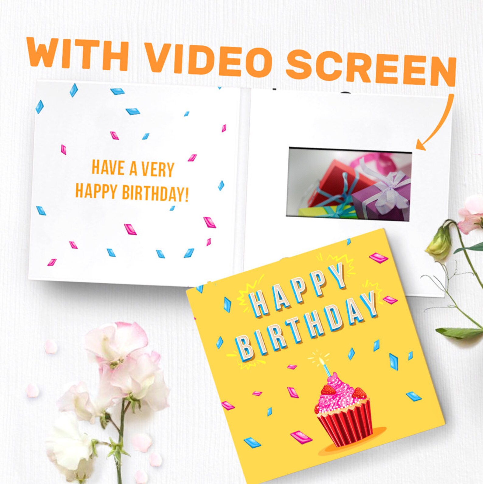 Unique Birthday Card With Video Screen Birthday Greeting Etsy unique-birthday-card-with-video-screen-birthday-greeting-etsy
