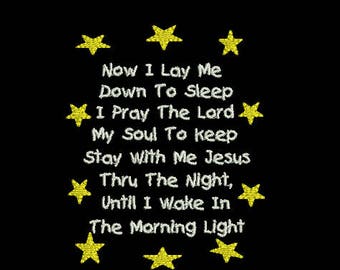 Now i lay me down | Etsy