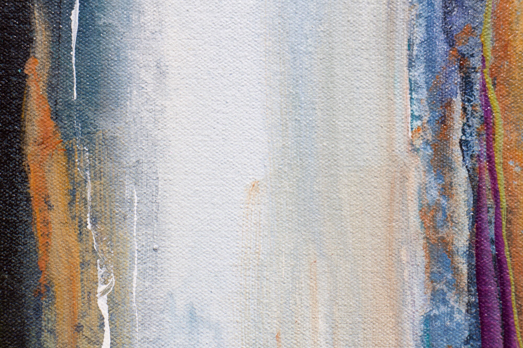 Abstract Acrylic Painting on Canvas above It All - Etsy