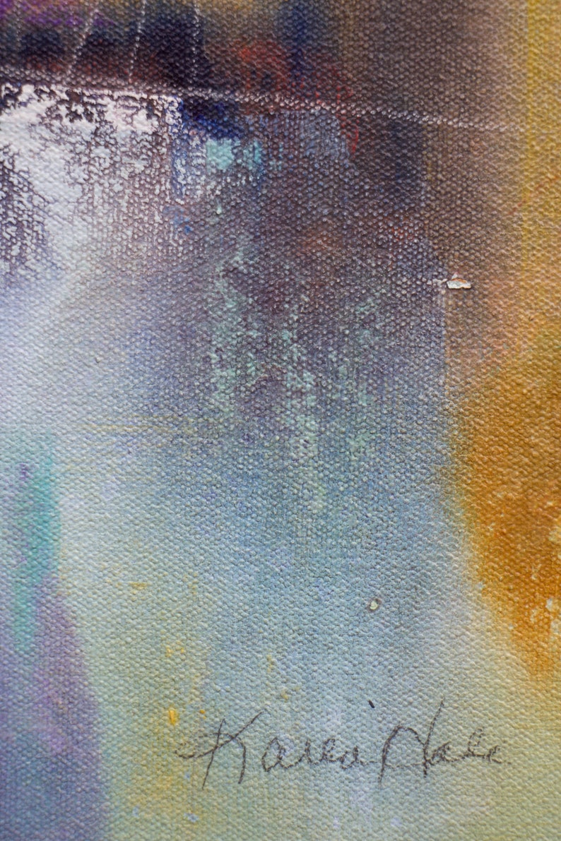 Abstract Painting on Canvas worth Remembering - Etsy