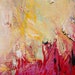 Abstract Painting Red Acrylic Textured Painting on Canvas - Etsy