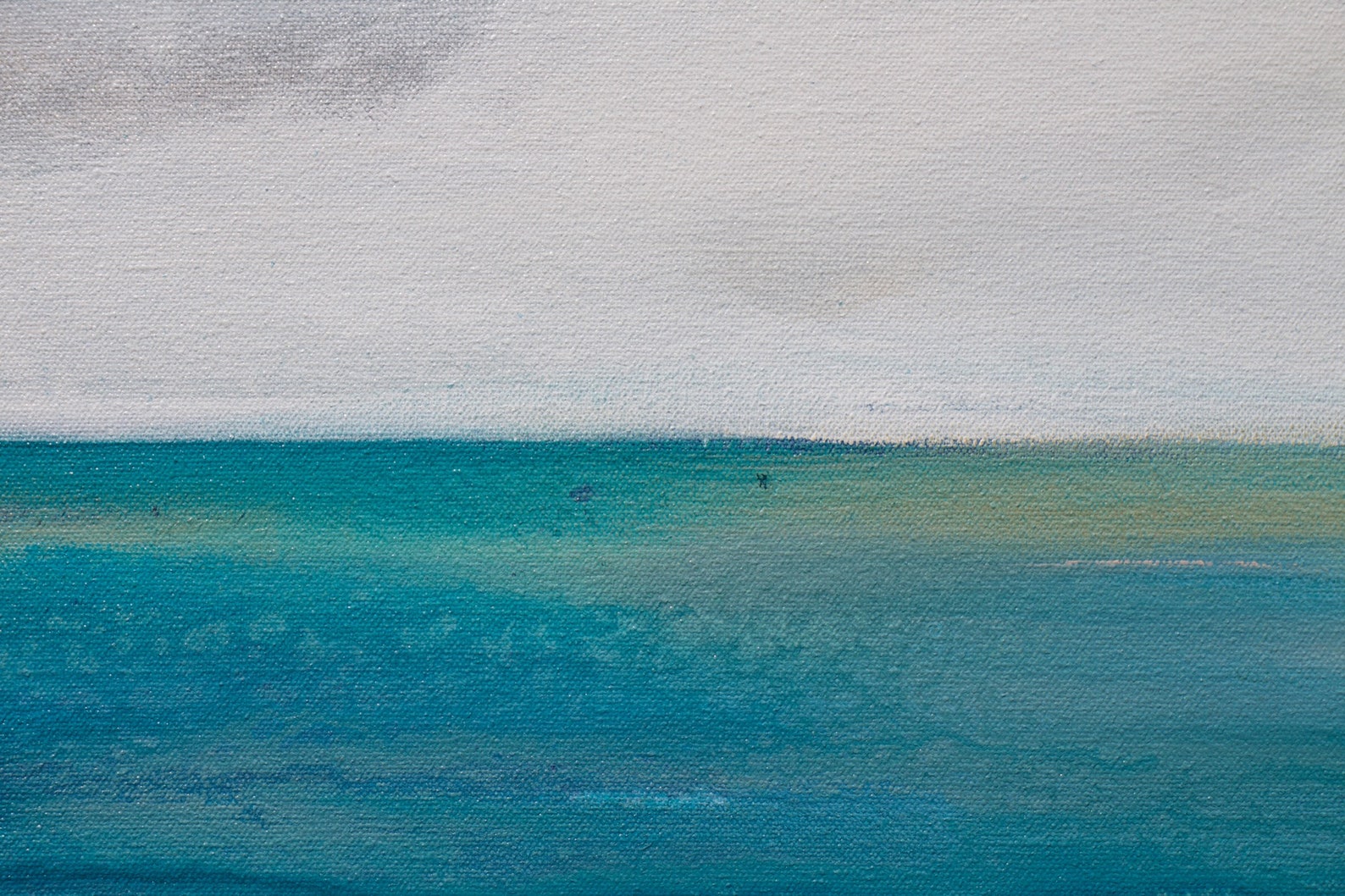 Abstract Acrylic Seascape Painting on Canvas Ocean Scene - Etsy