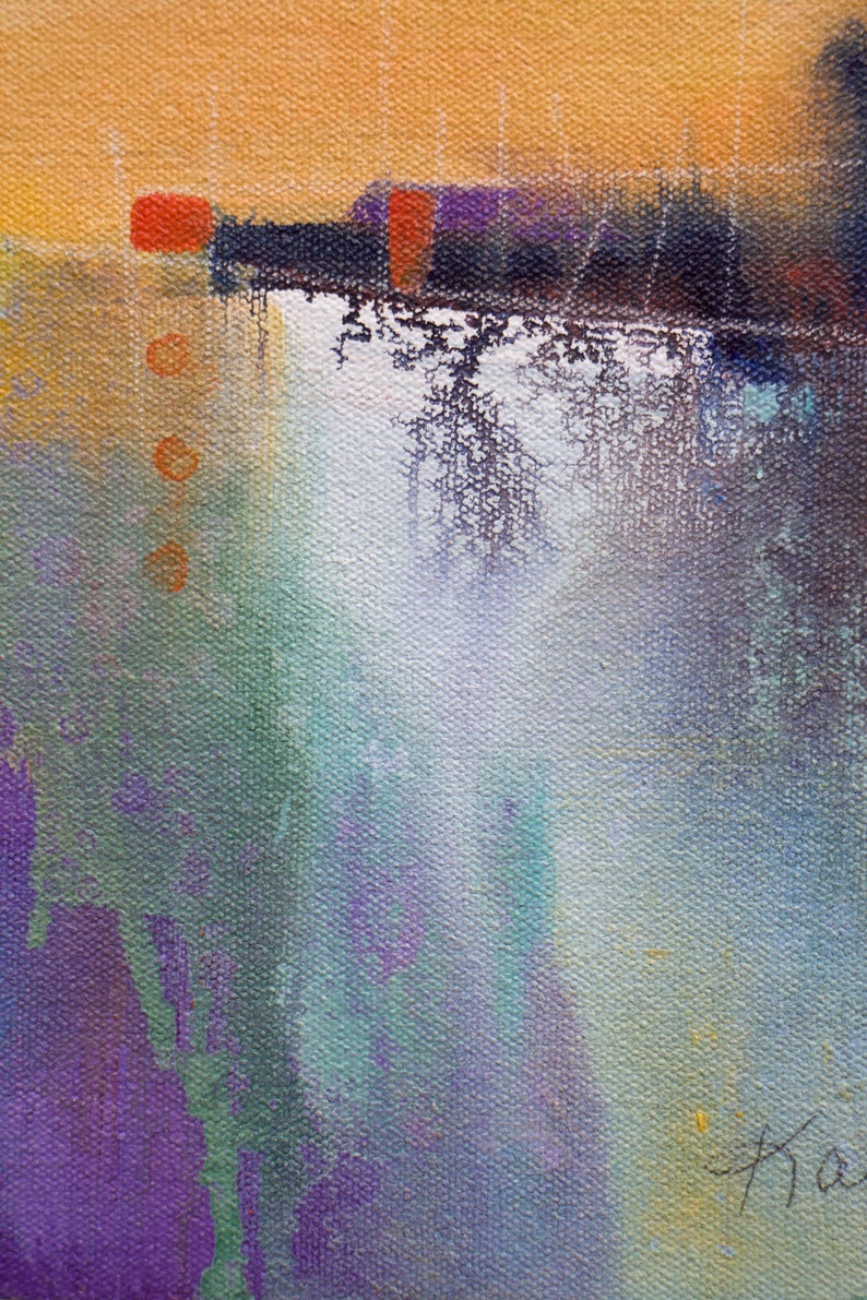 Abstract Painting on Canvas worth Remembering - Etsy