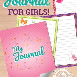 Printable Journal for Girls for Home or School - Etsy