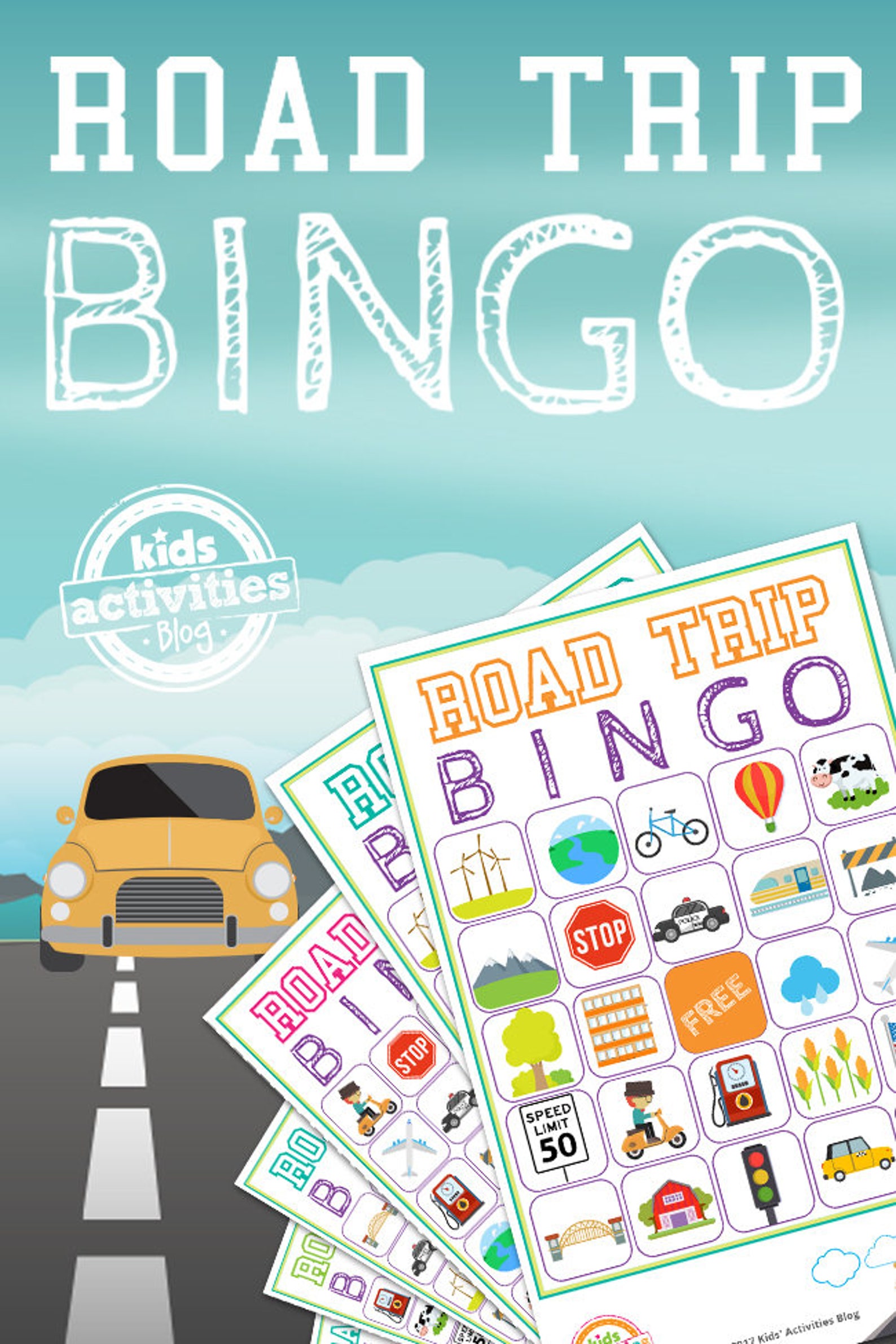 Road Trip BINGO Printable Game - Etsy