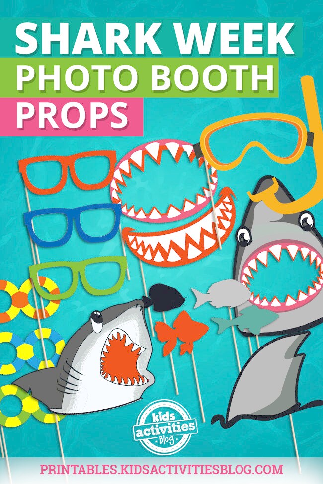 Shark Photo Booth Props - Etsy