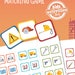 Construction Memory Matching Game Printable for Kids - Etsy