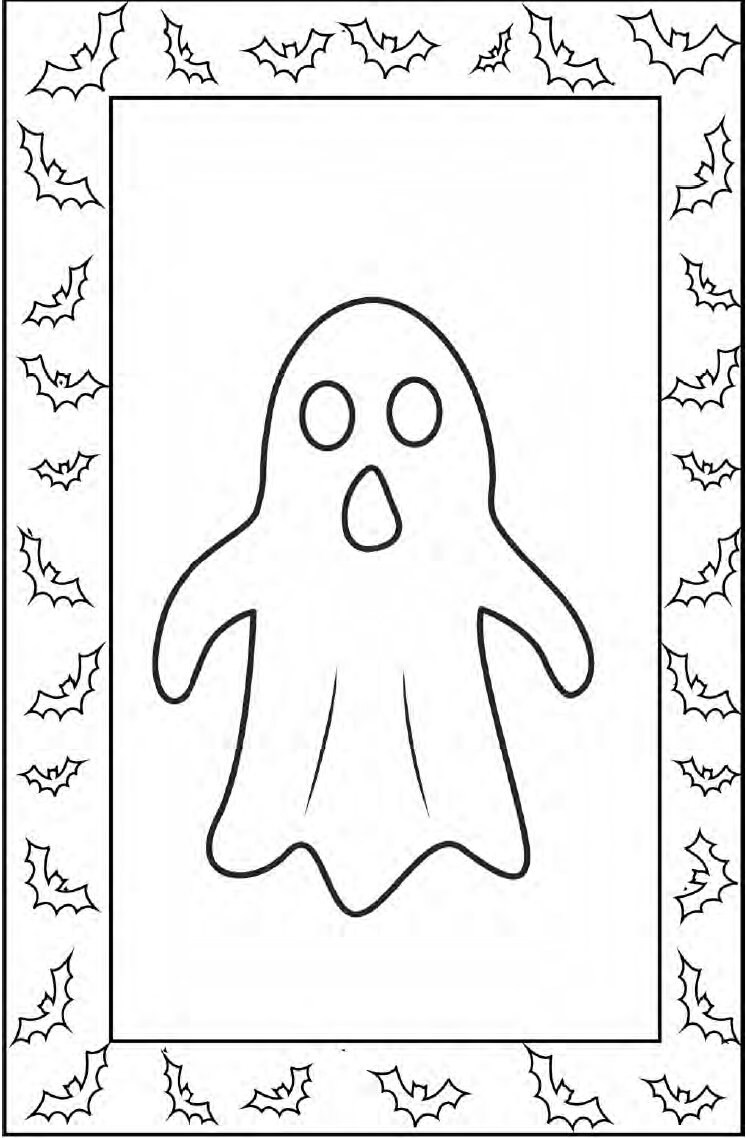 Jumbo Halloween Coloring Pages - Etsy