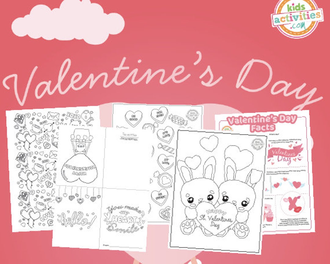 Valentine's Day Printable Pack - Etsy