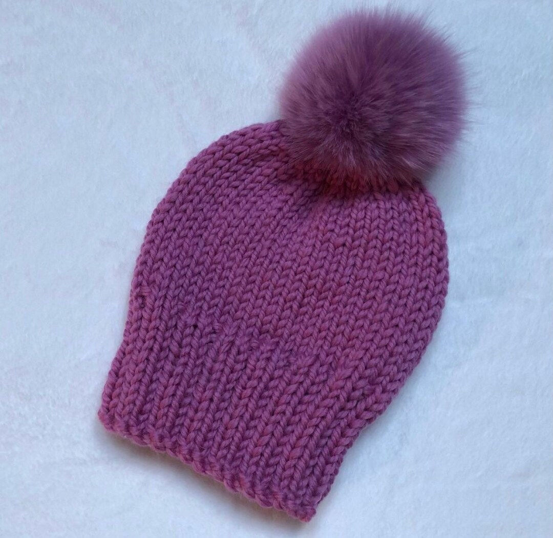 The Cotton Candy Hat|ready TO Ship|luxury Hand Knit Hat| 100% Soft ...