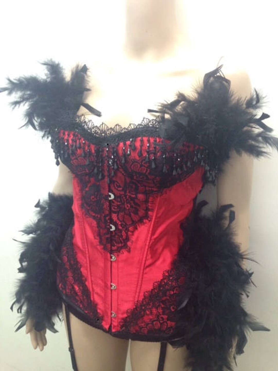 VALENTINE'S Day Beautiful Red Saloon Girl 1920s Flapper - Etsy