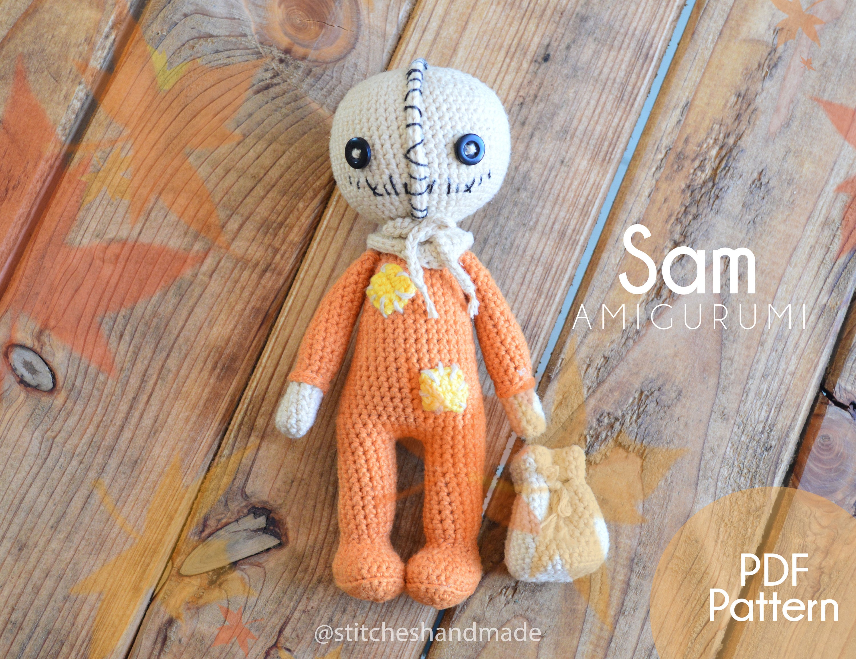 PDF Patterns / Sam Trick 'r Treat / Digital File - Etsy