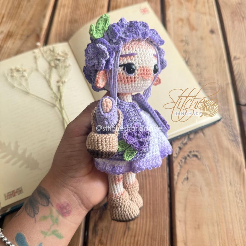Flower Girl Lyla Amigurumi / PDF Pattern / Digital File - Etsy