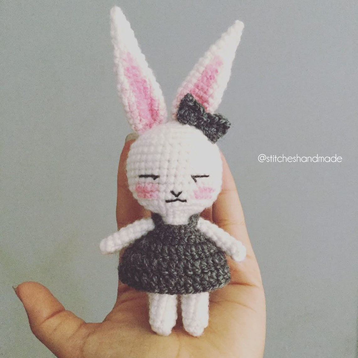 Little Bunny Amigurumi Pattern | Etsy