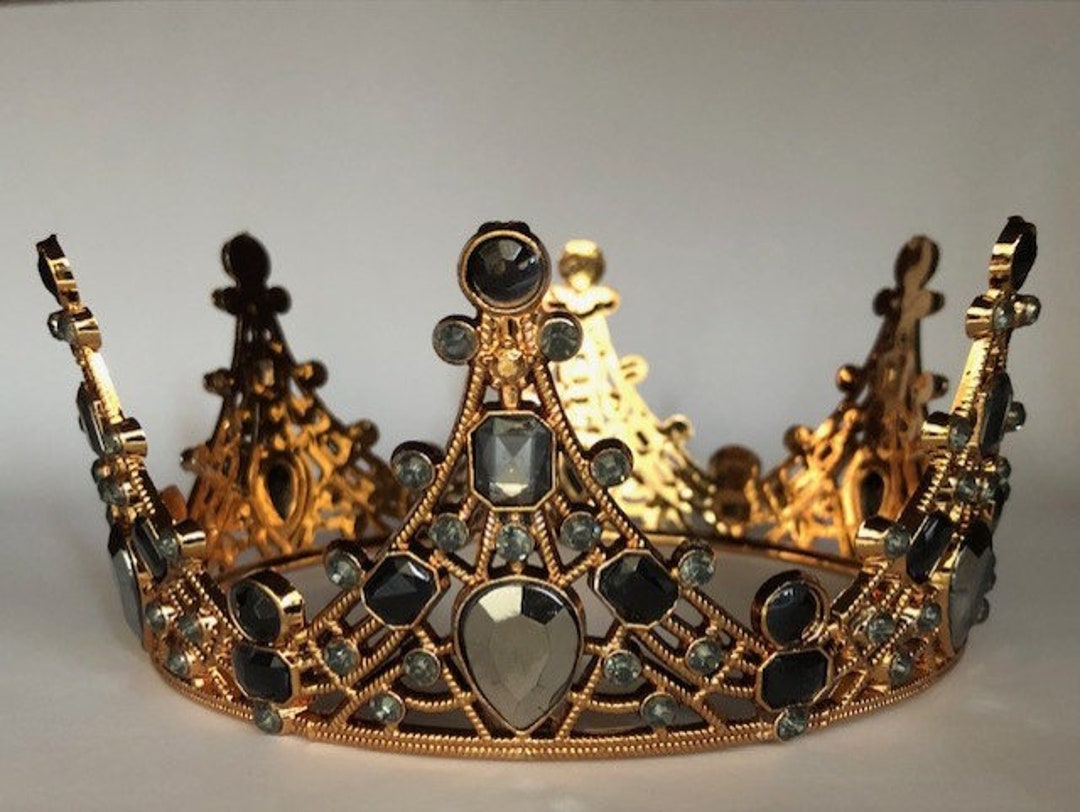 Crown Topper, Crown Cake Topper, Chrome Rose Gold Crown Topper, Rose ...