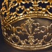 Shiny Metallic Gold Crown Topper, Crown Topper, Gold Crown, Baby ...