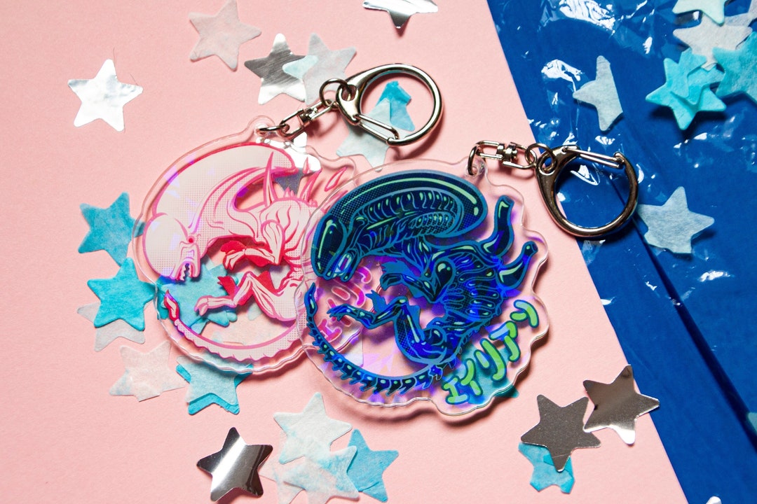 Alien Keychains - Xenomorph and Neomorph - Etsy