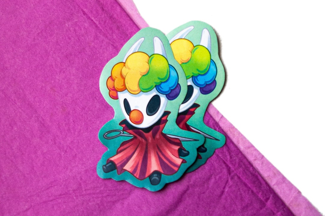 Silksong Sticker Clown Hornet - Etsy