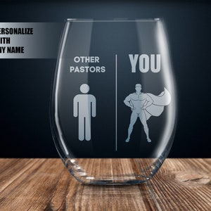 Gift for Pastor, Pastor Gift, Personalized Pastor Gift Ideas, Pastor ...