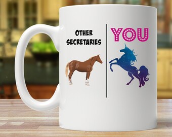 Secretary Mug Retired Secretary Like a Regular Only Happier - Etsy