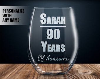 90 Year Old Gift - Etsy