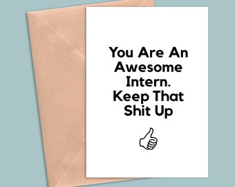 Funny Card Intern - Etsy