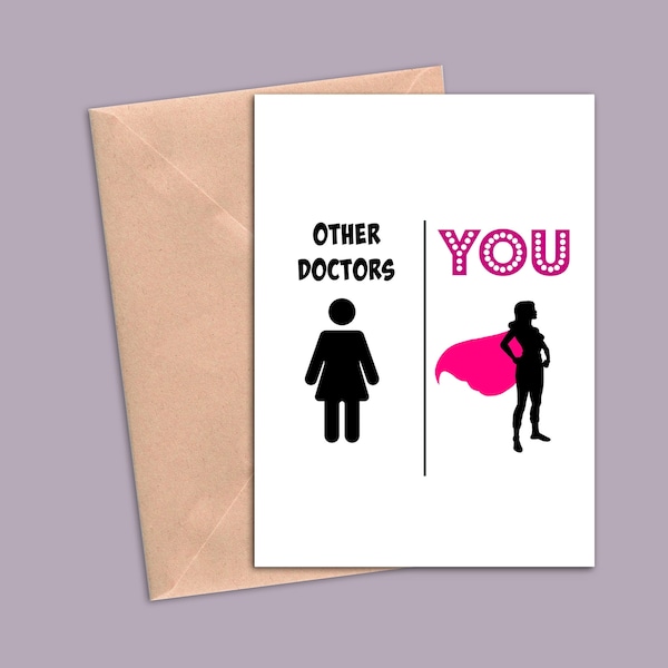 Funny Doctor Birthday Card - Etsy