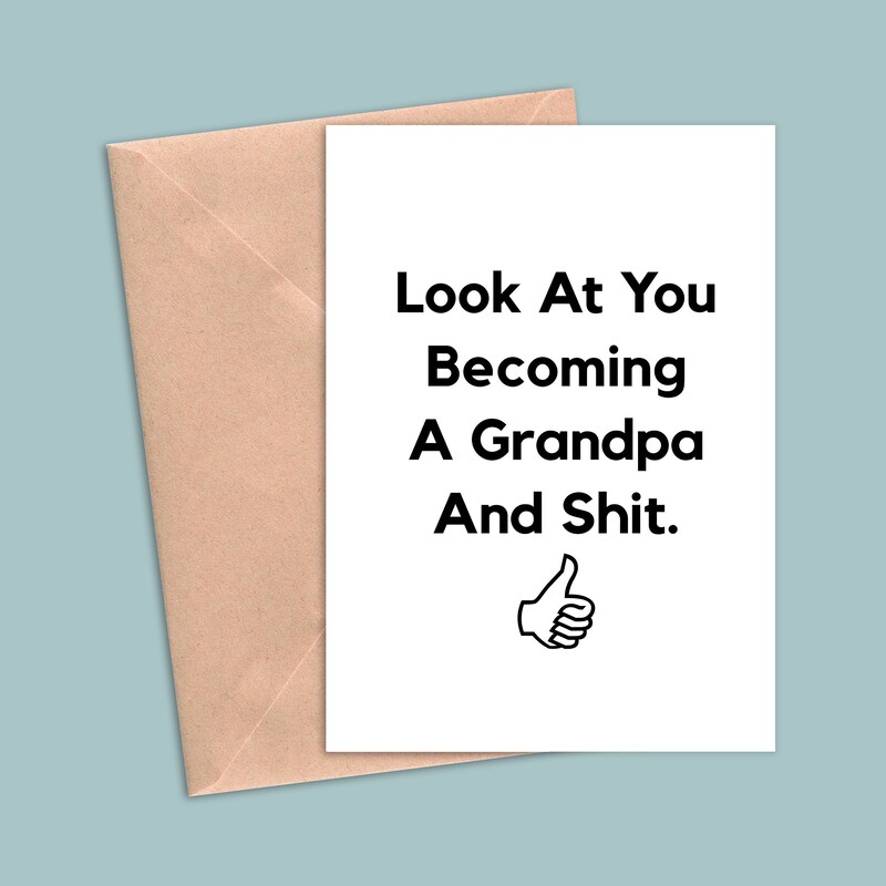 Grandpa Card - Etsy