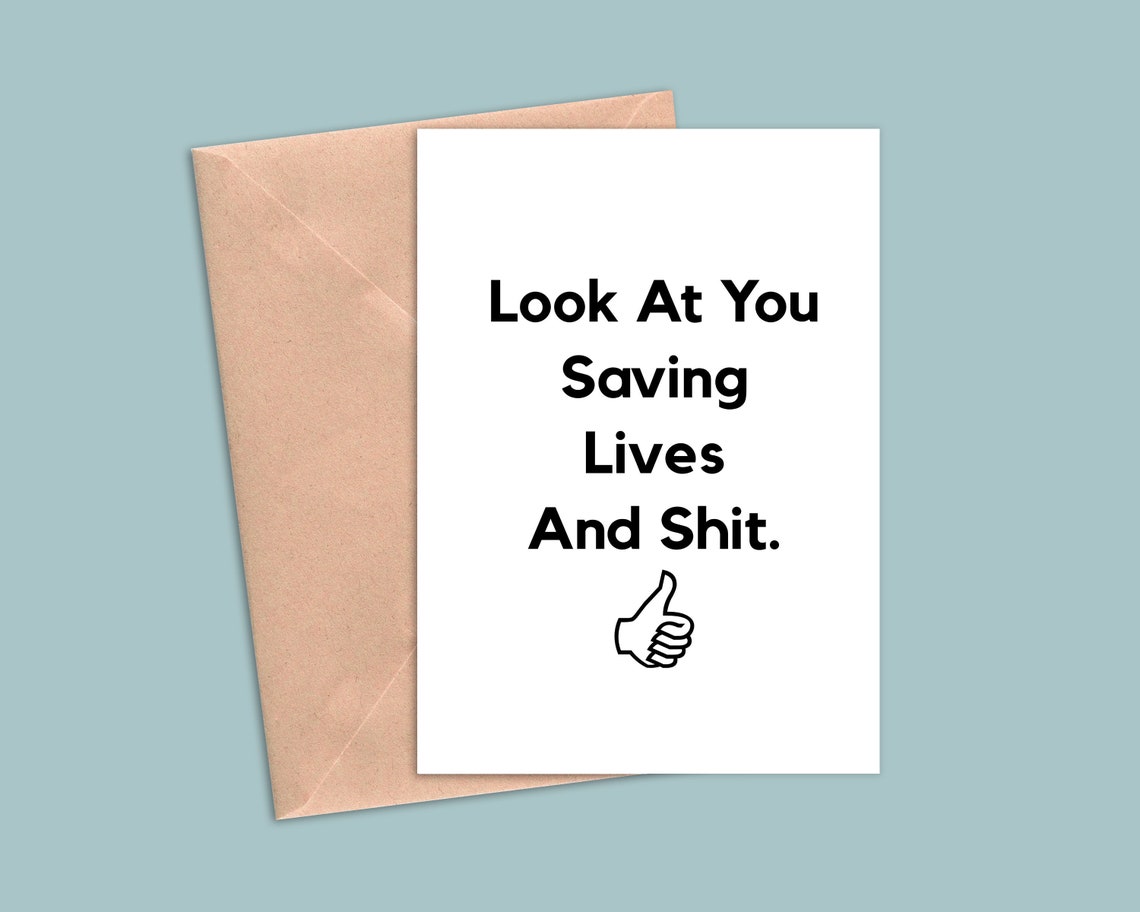 Firefighter Card Firefighter Gift Fireman Card Firefighter - Etsy