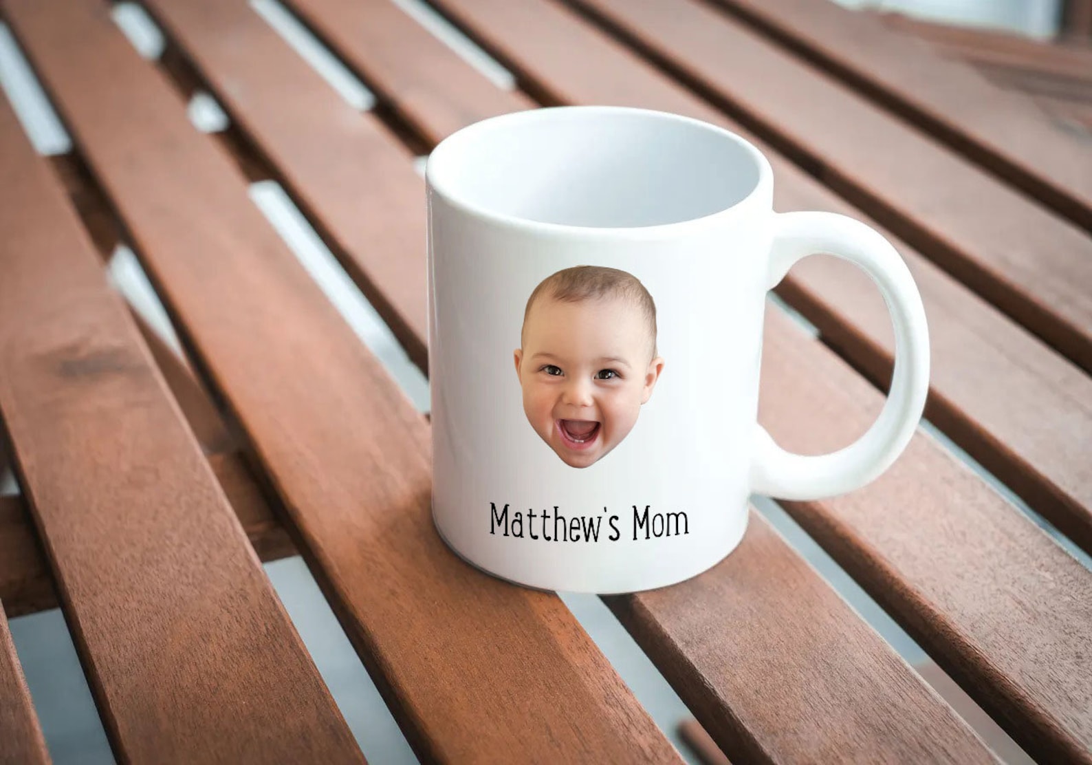 Baby Photo Gift Baby Photo Mug Custom Kid Mug Personalized | Etsy